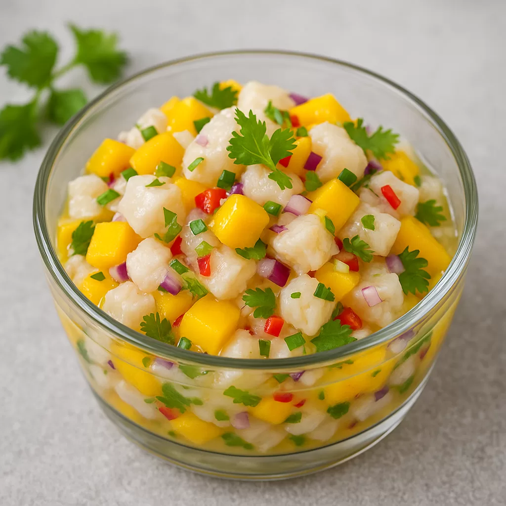 Lionfish Ceviche with Mango – A Tropical Twist You Can't Miss! - Angry ...